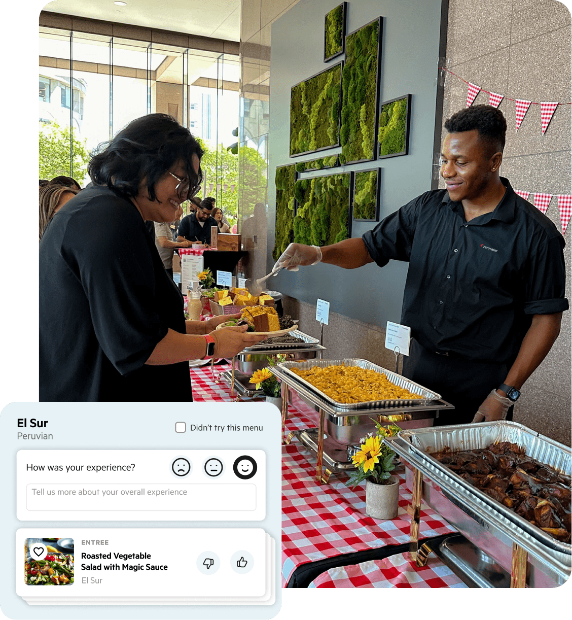 Corporate Catering & Cafeteria Solutions Personalized | Zerocater